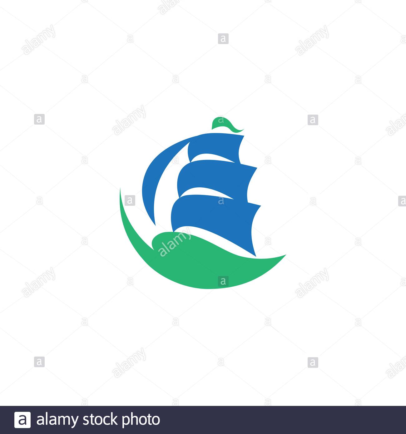 Vessel Logo High Resolution Stock Photography and Images - Alamy