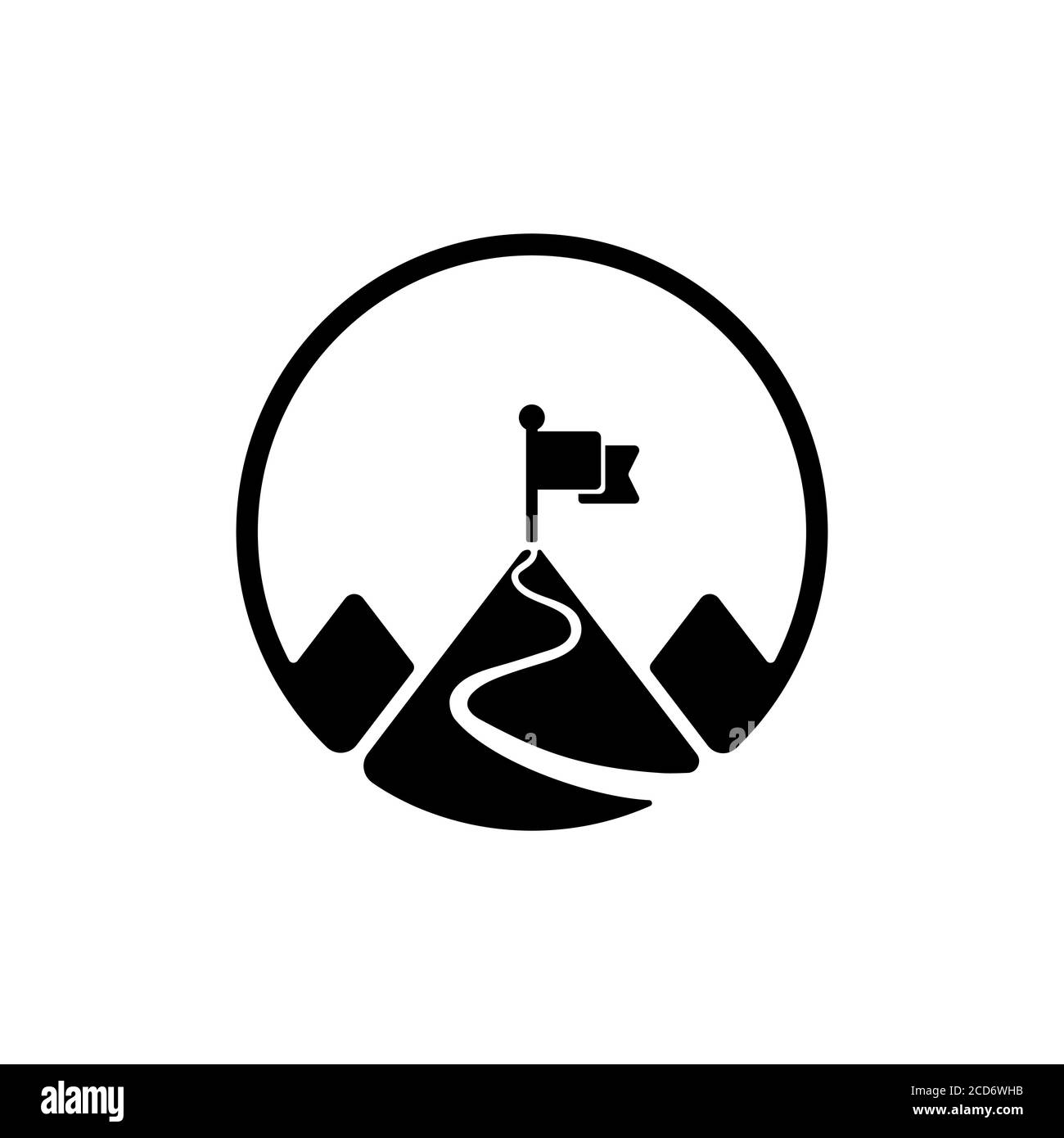 Mountain climbing poster Black and White Stock Photos & Images - Alamy