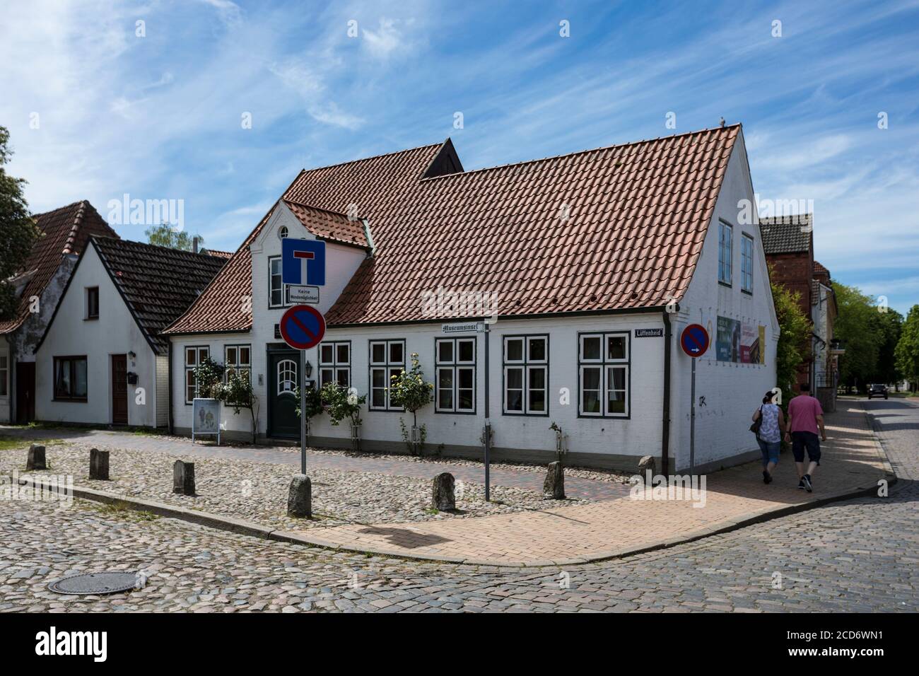 Museum Island Luttenheid in Heide, here the Brahms House or parent home ...