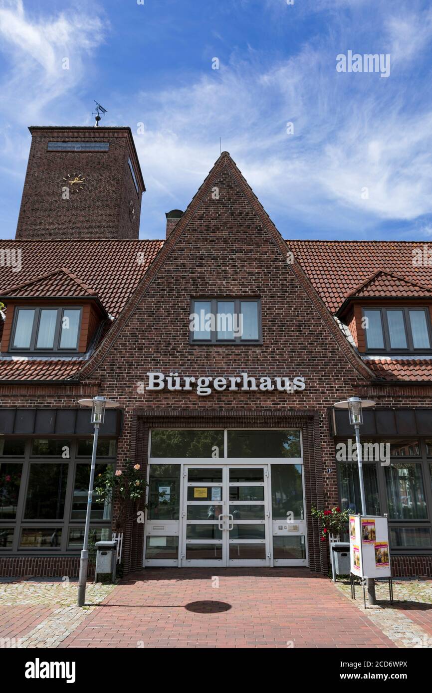 Community center in Heide in the former fire brigade building Stock ...