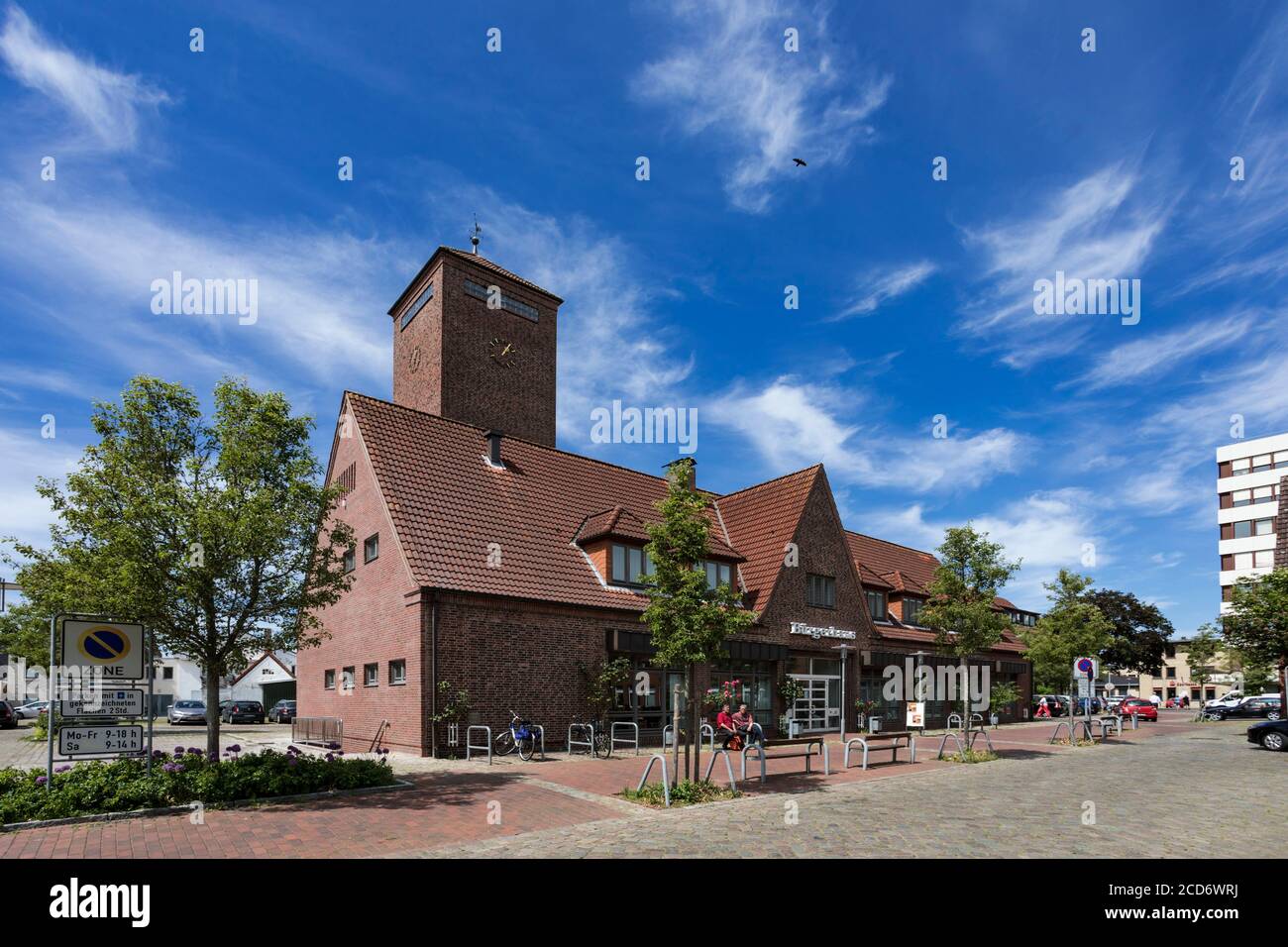Community center in Heide in the former fire brigade building Stock ...