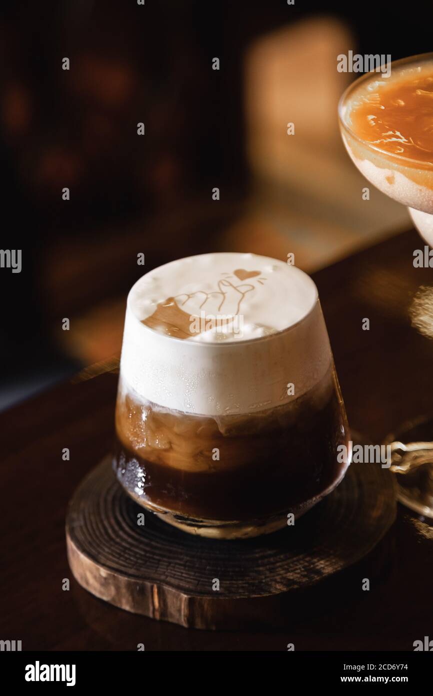 coffee in the cafe Stock Photo - Alamy