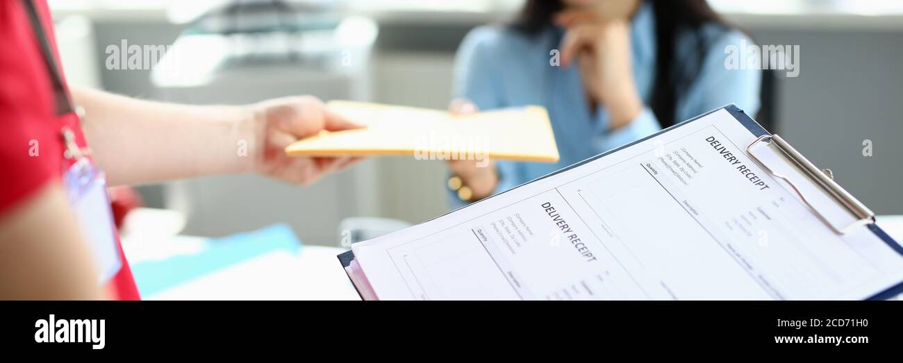 Parcel documents hi-res stock photography and images - Alamy