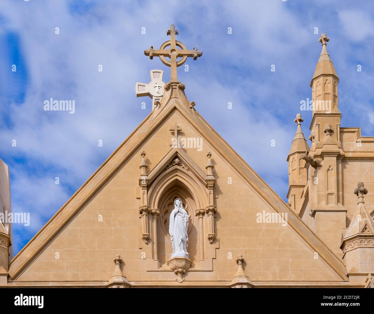 PERTH, WESTERN AUSTRALIA - August, 2020: St Mary's Cathedral. The ...