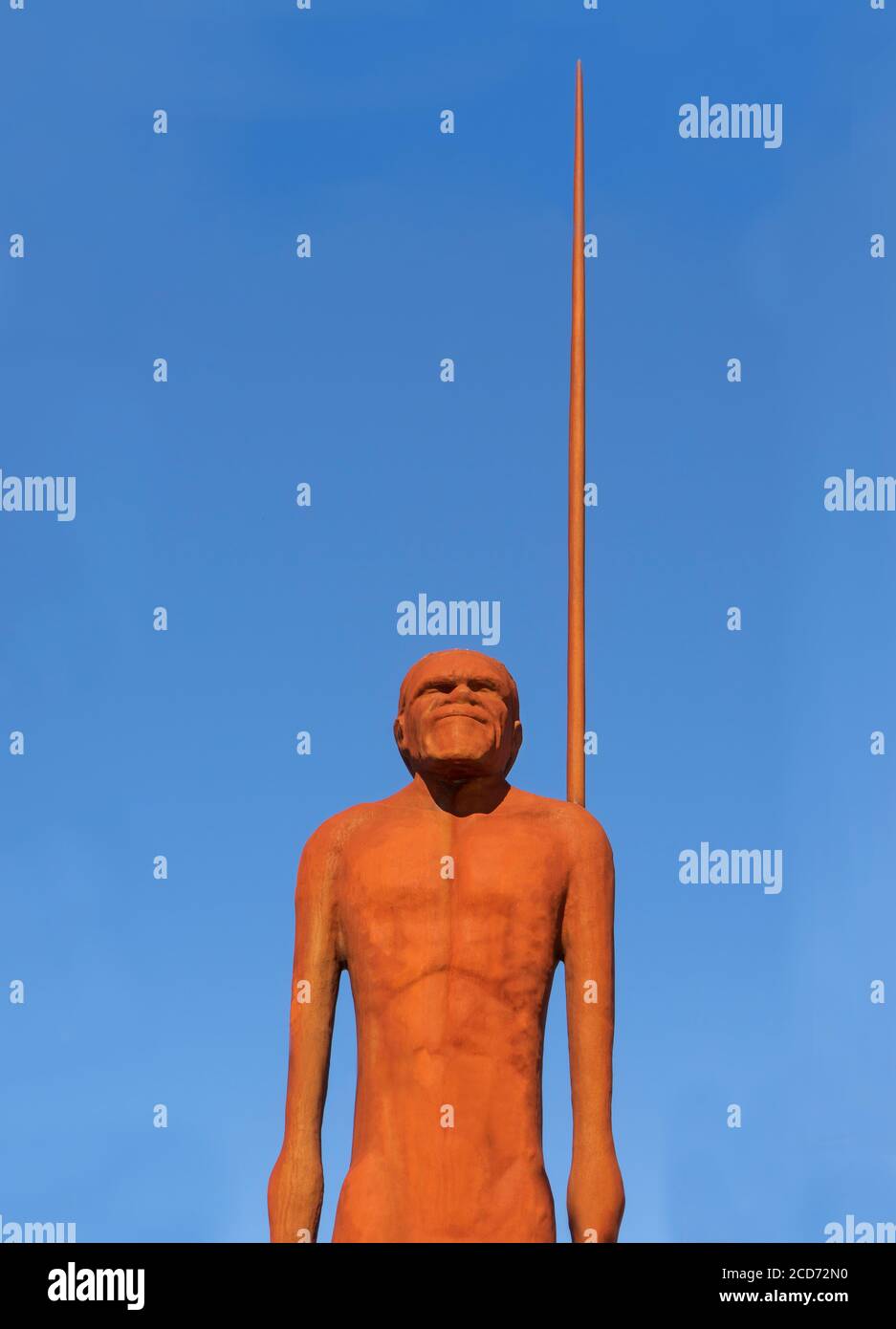 Wirin. The nine metre high sculpture represents the spirit and culture ...