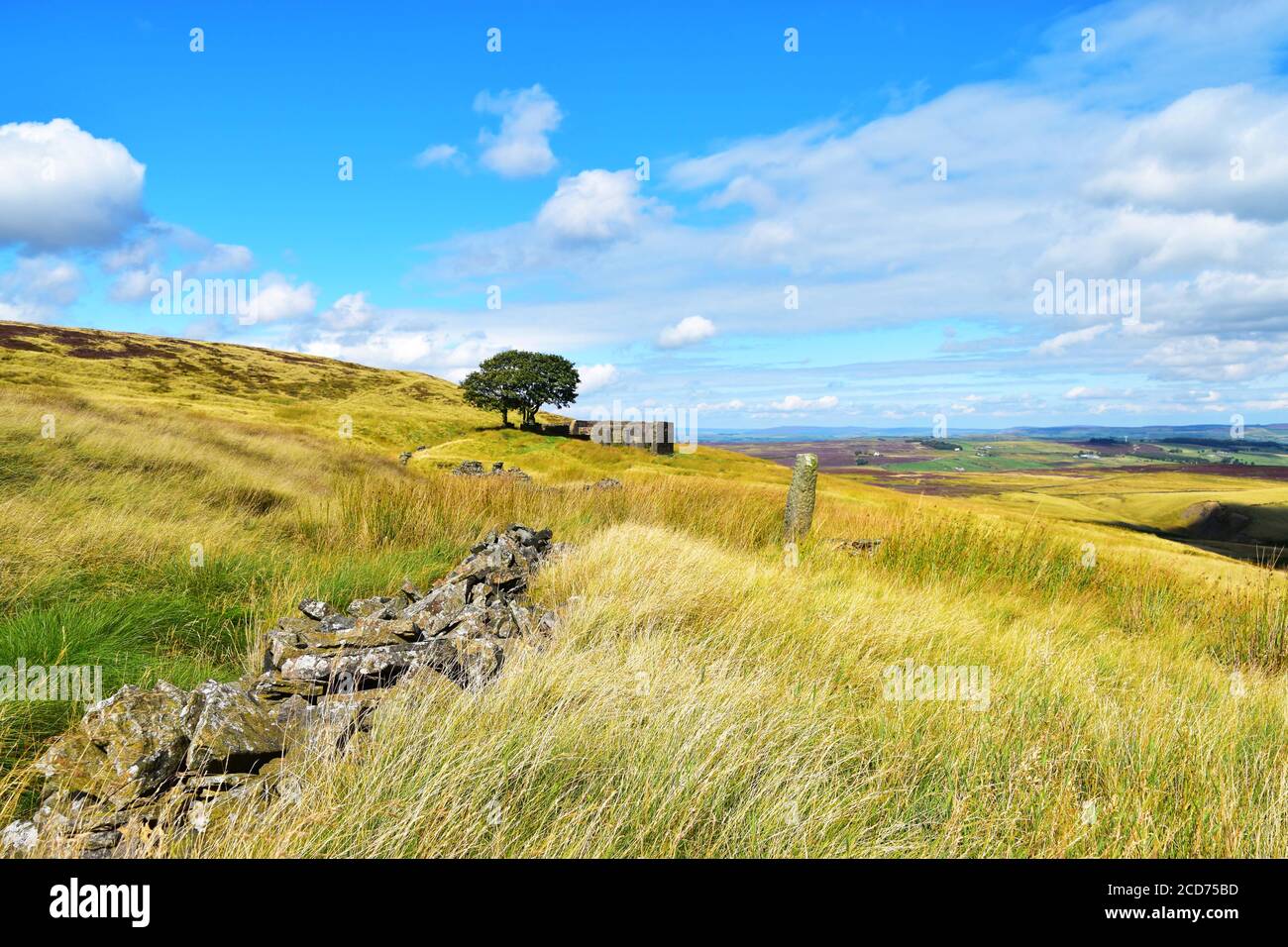 Wuthering Heights, Bronte Country, Haworth Stock Photo - Alamy
