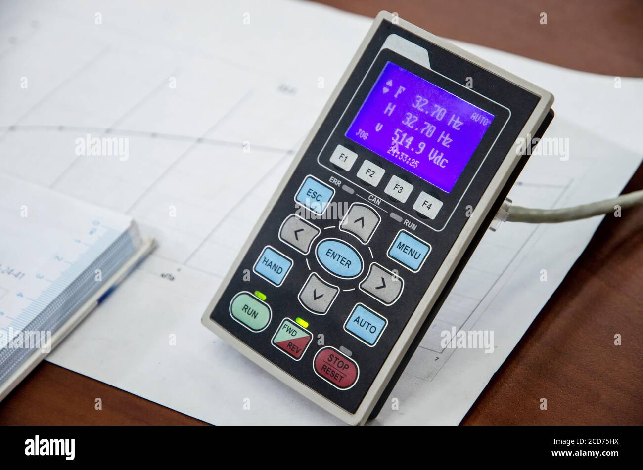 Measurement by an electronic instrument Stock Photo - Alamy
