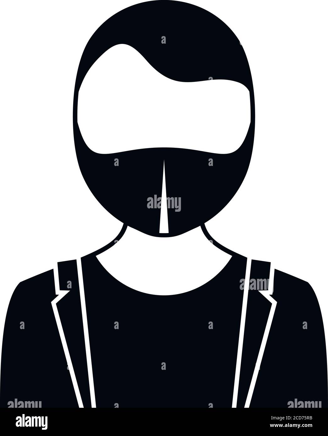 Dentist avatar icon. Simple illustration of dentist avatar vector icon ...