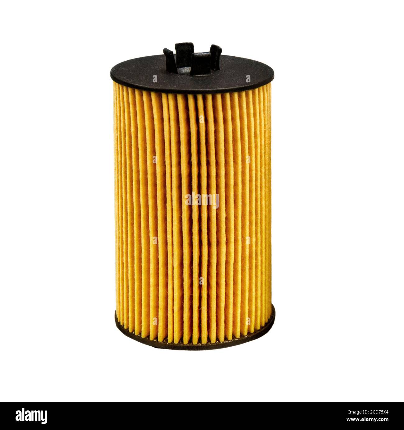 Oil filter isolated on white background Stock Photo - Alamy