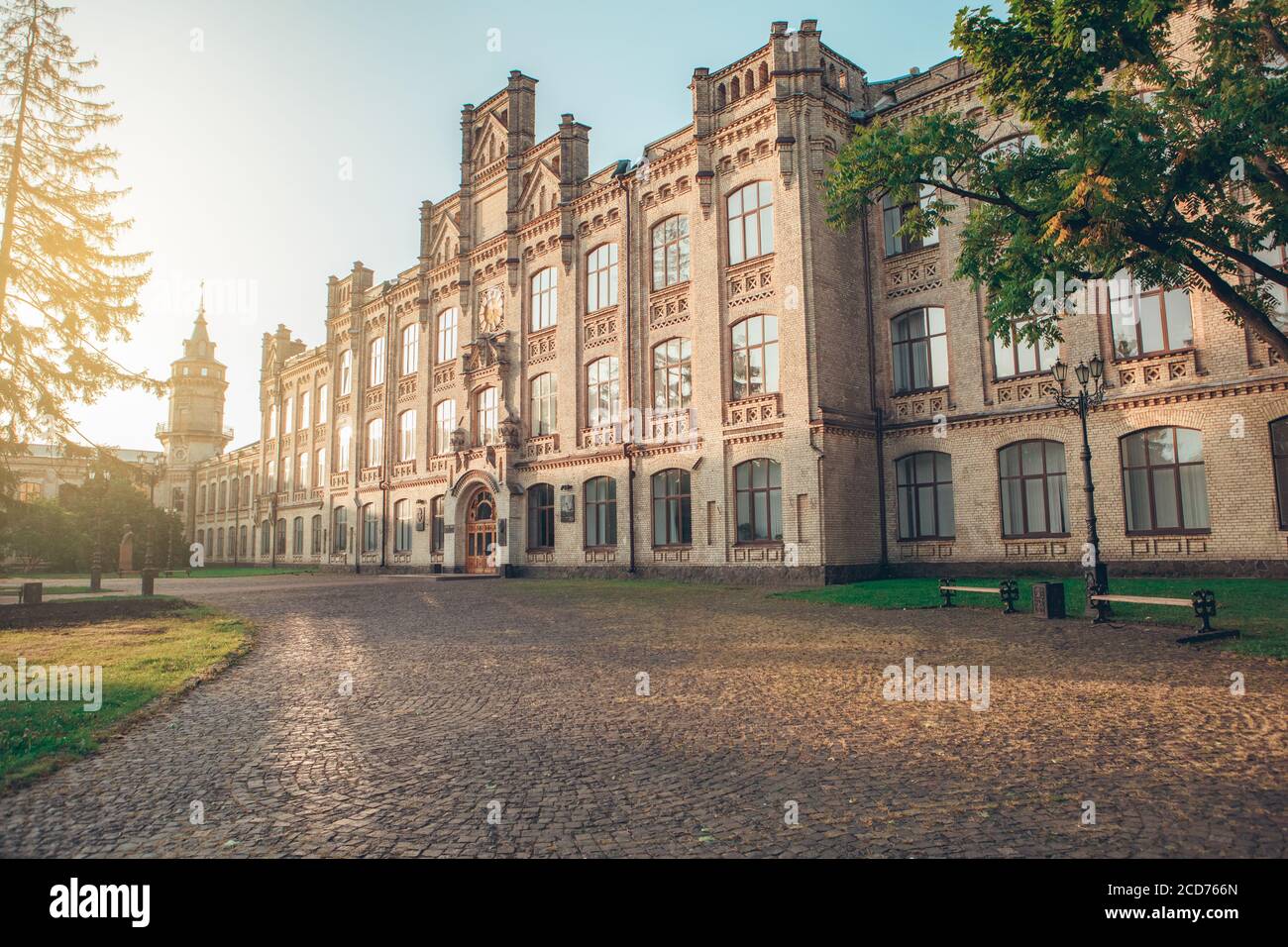 University study building no people architecture concept Stock Photo ...