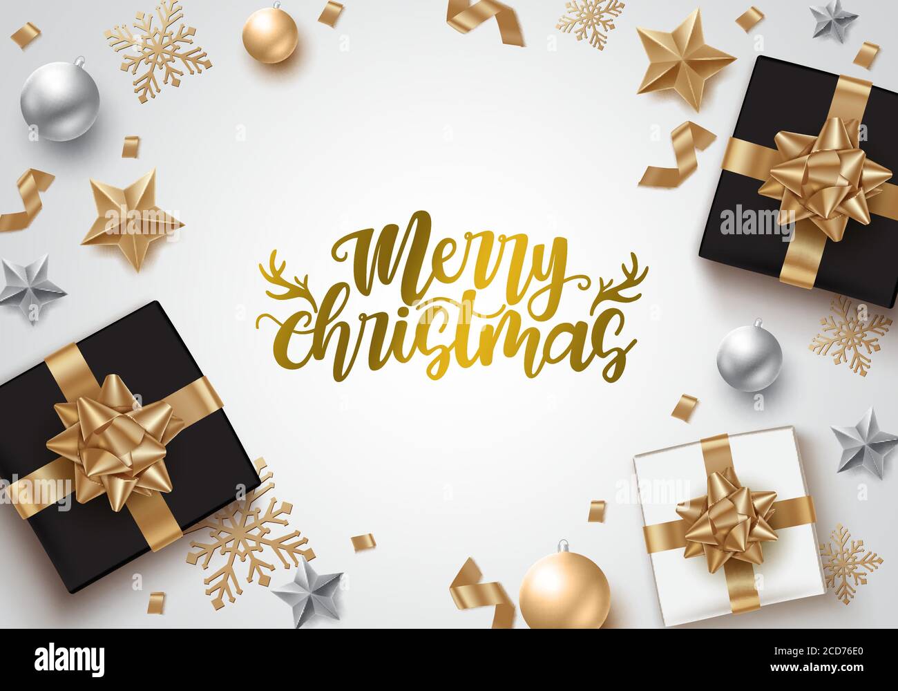 Christmas vector background template design . Merry christmas greeting ...