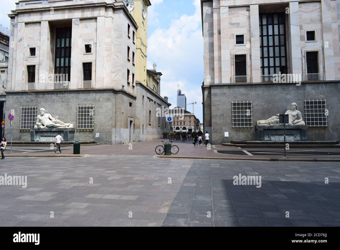 Turin, Italy - June 2, 2018 - The beautiful old city centre of Turin ...