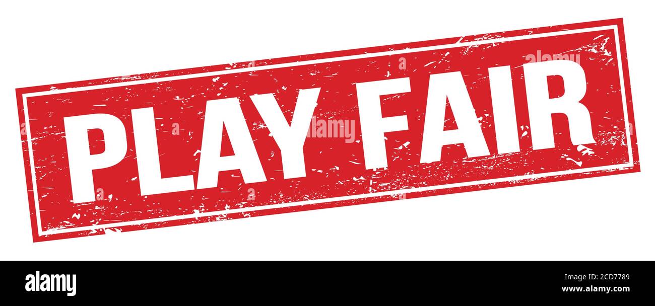 Play fair stamp hi-res stock photography and images - Alamy