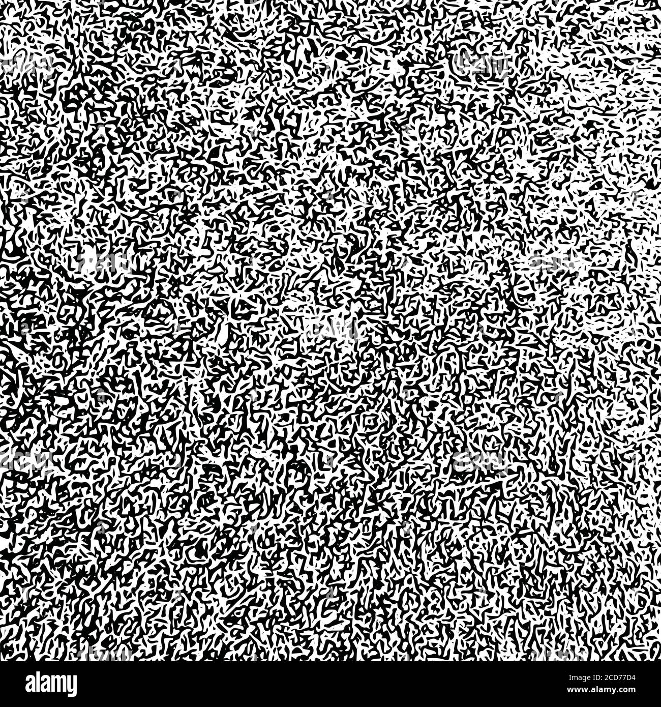 Grunge noise pattern. Abstract vector texture background in black and ...