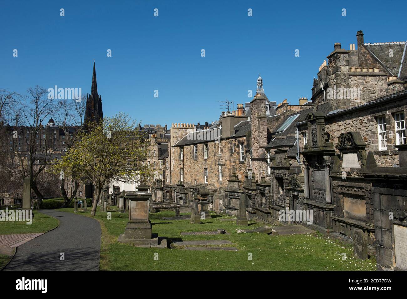 Greyfriars Kirkyard in the city of Edinburgh, Scotland Stock Photo - Alamy