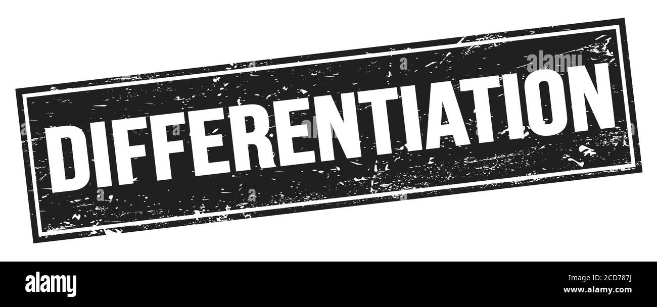 Differentiation stamp hi-res stock photography and images - Alamy