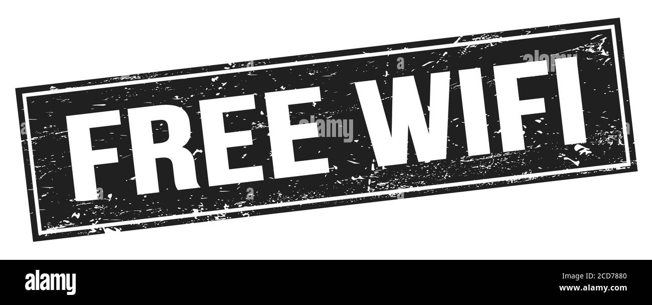 Free wifi rubber stamp hi-res stock photography and images - Alamy