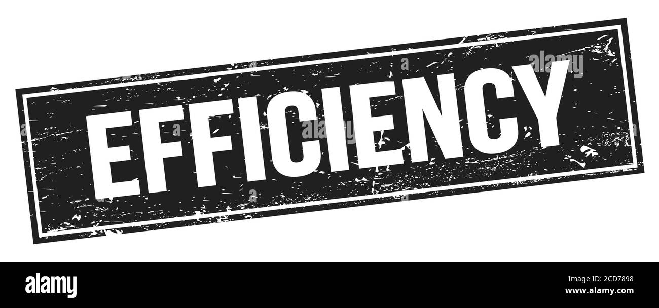 Efficiency rubber stamp Black and White Stock Photos & Images - Alamy