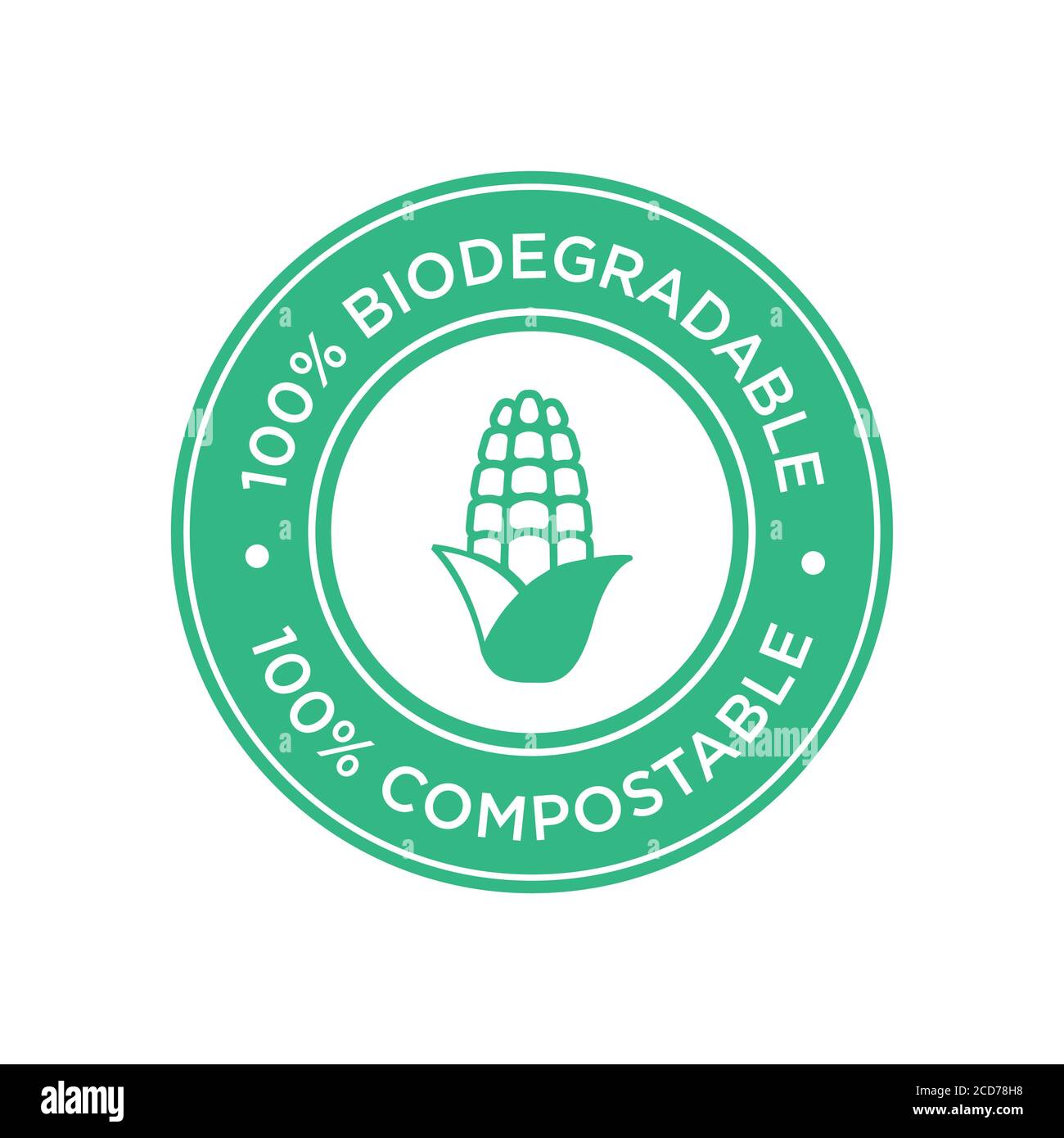 Bioplastic corn Stock Vector Images - Alamy