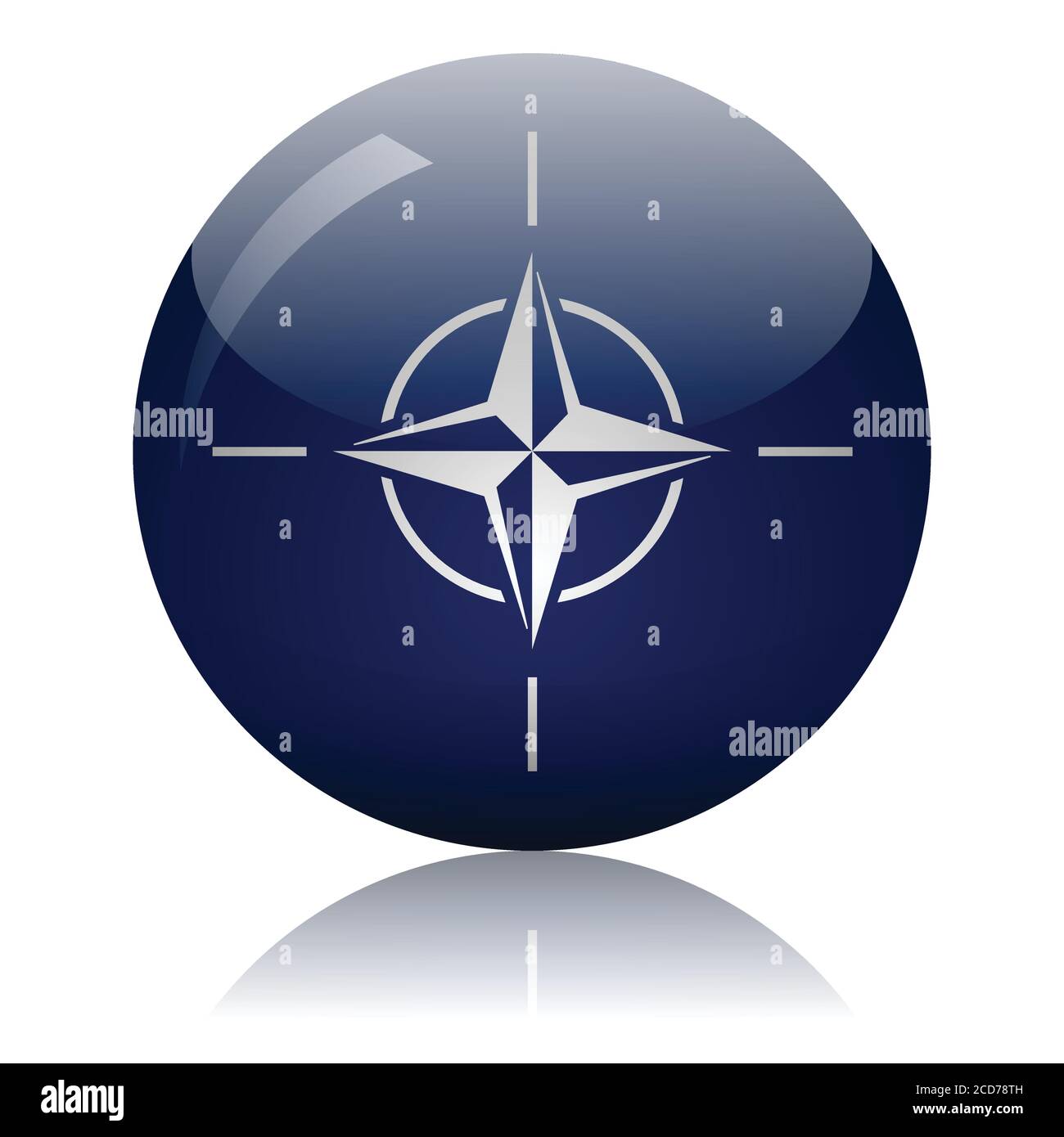 Nato flag hi-res stock photography and images - Alamy