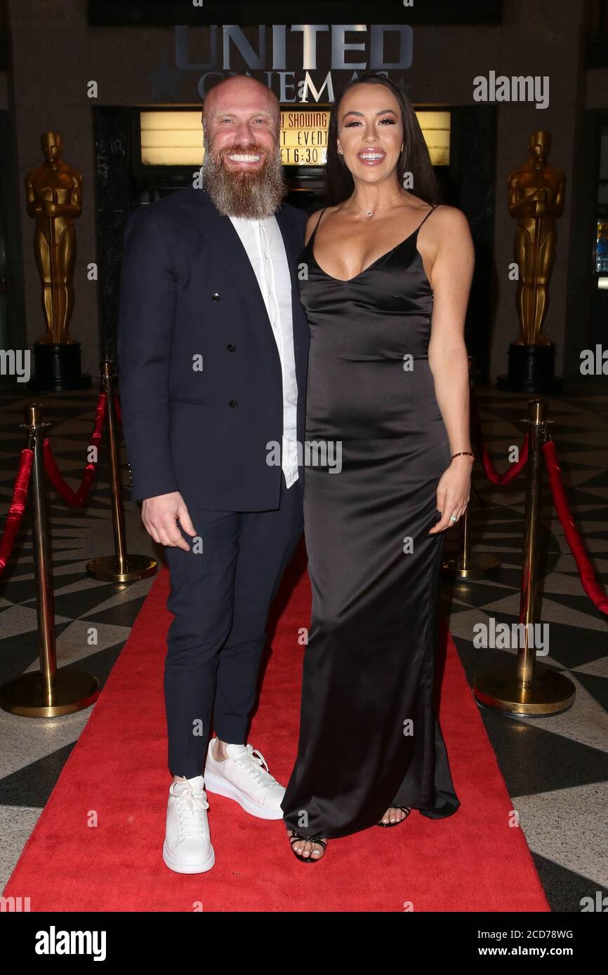 August 27, 2020: RAMI YKMOUR and NATASHA SPENCER attends the Sydney ...