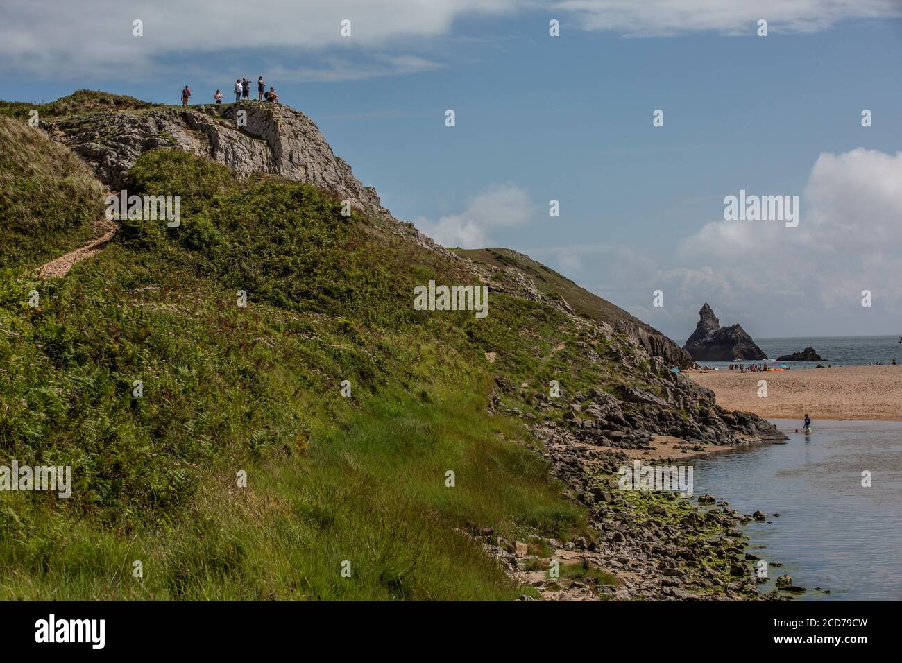 Broadhaven South Beach, Pembrokeshire, West Wales Stock Photo - Alamy