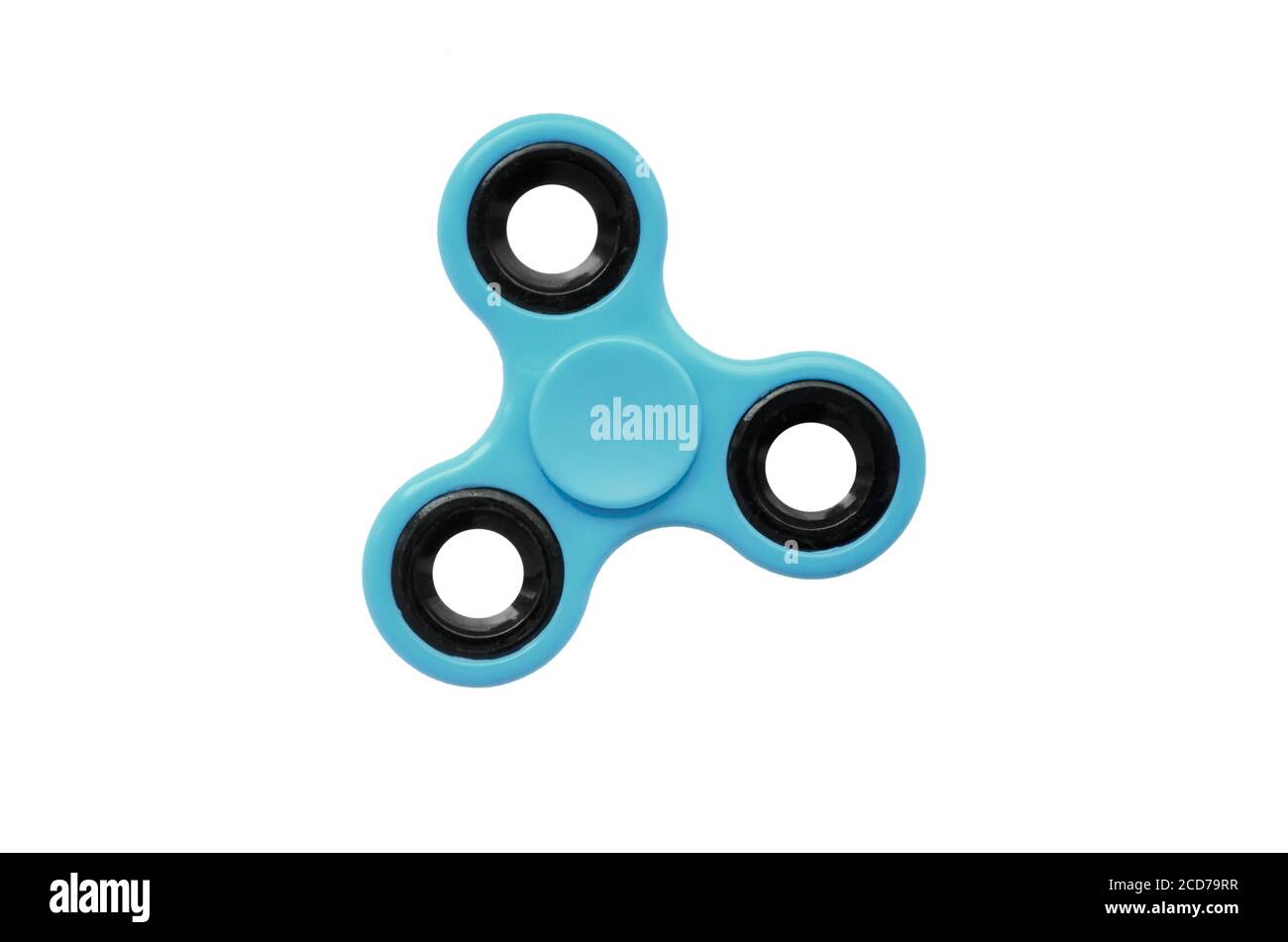 Isolated on white blue spinner Stock Photo - Alamy