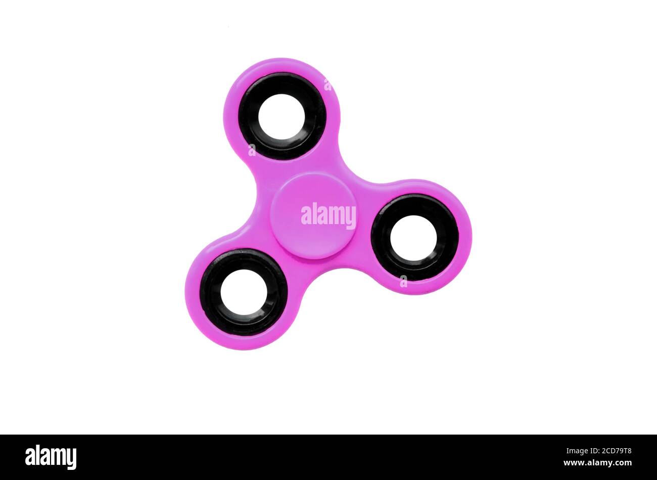 Isolated on white purple spinner Stock Photo - Alamy