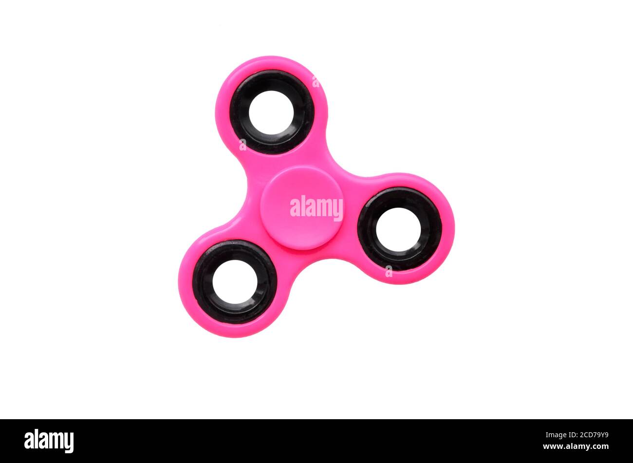 Isolated on white pink spinner Stock Photo - Alamy
