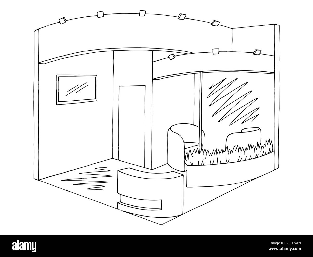 Exhibit Design Drawing