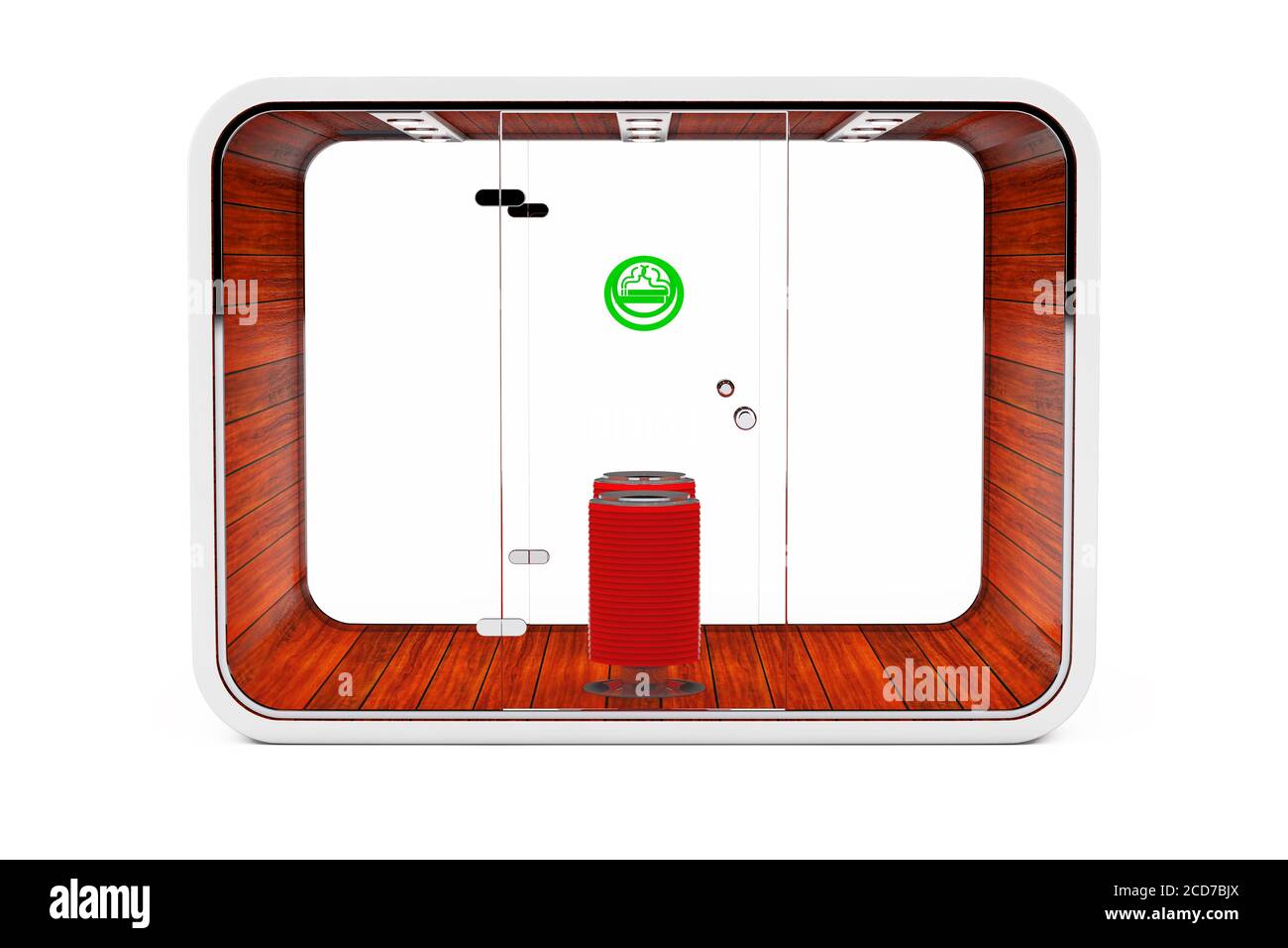 Smoking Booth. Special Room for Smokers. Smoking Area for Cigarettes ...