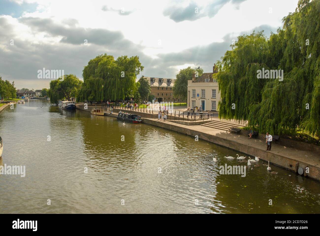 Ely cathedral, river ouse hi-res stock photography and images - Alamy
