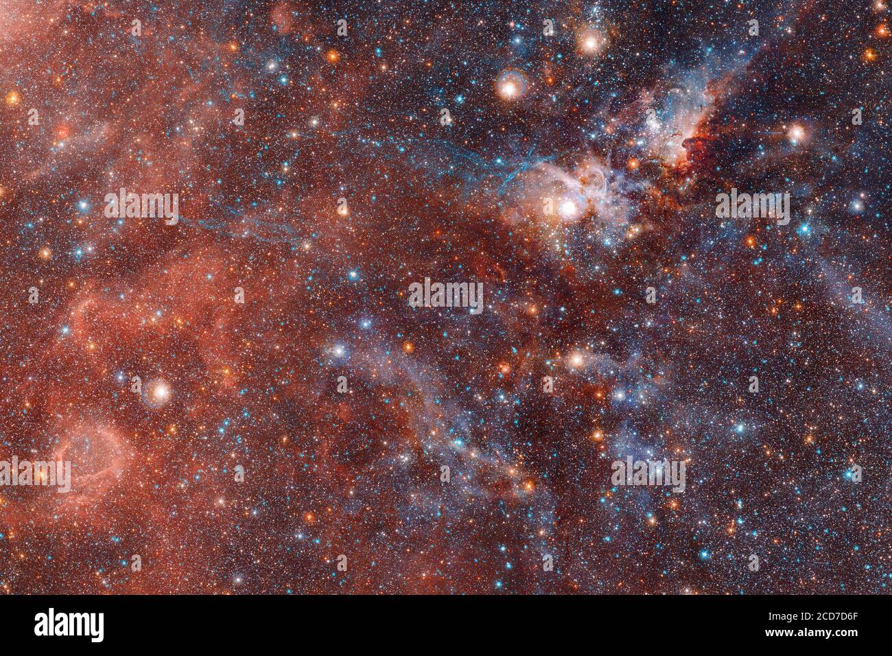 Cluster of stars. Starfield. Nebula. Elements of this image furnished ...
