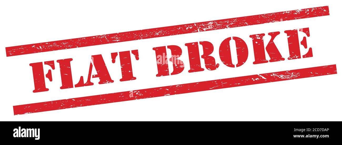 Flat broke stamp hi-res stock photography and images - Alamy