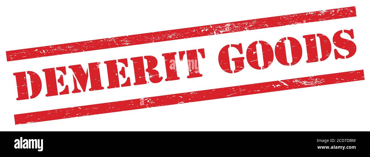 Demerit goods stamp hi-res stock photography and images - Alamy