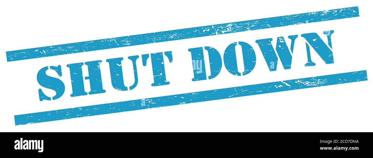 Shut down stamp hi-res stock photography and images - Alamy