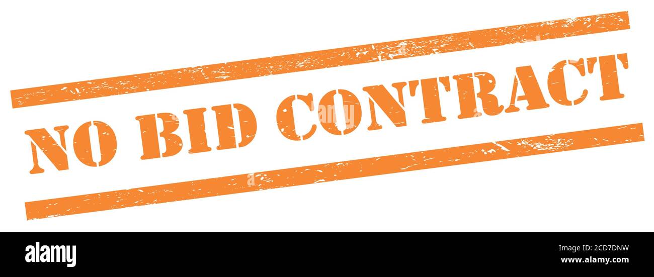 No bid contract stamp hi-res stock photography and images - Alamy
