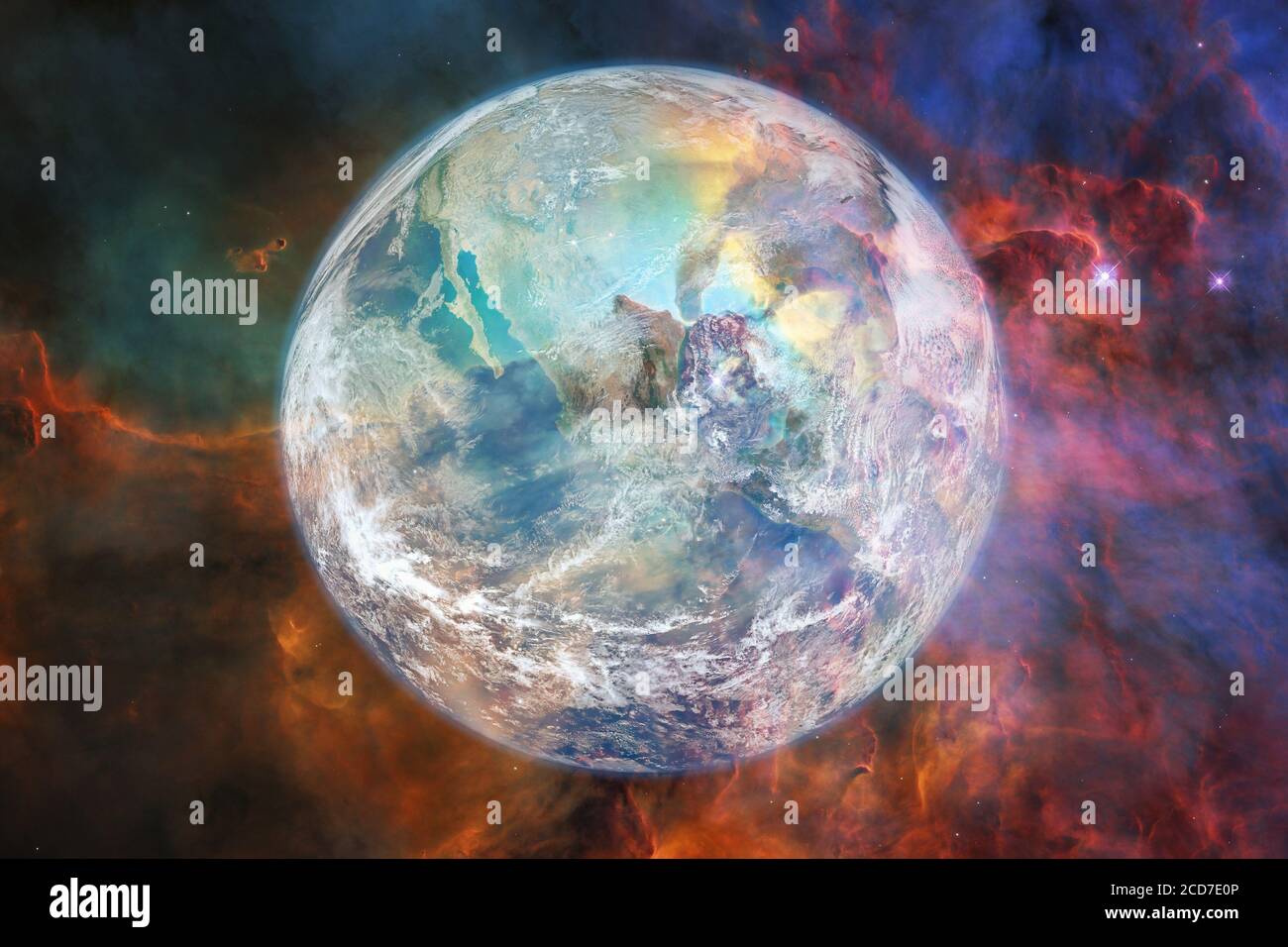 Planet Earth. Science fiction wallpaper. Elements of this image ...