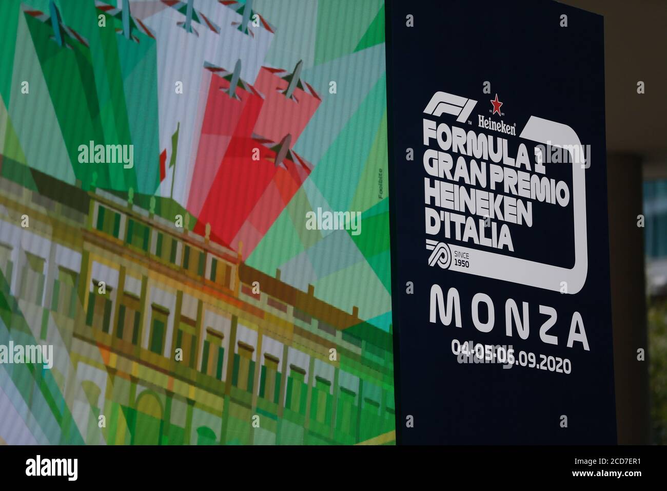 Milan, Italy. 27th Aug, 2020. 2020 Heineken Monza F1 GP, Italy ...