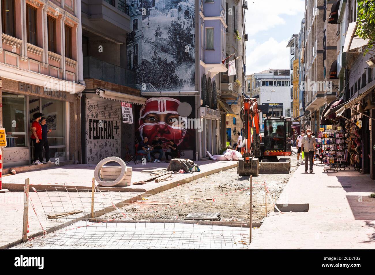 Istanbul building construction hi-res stock photography and images - Alamy