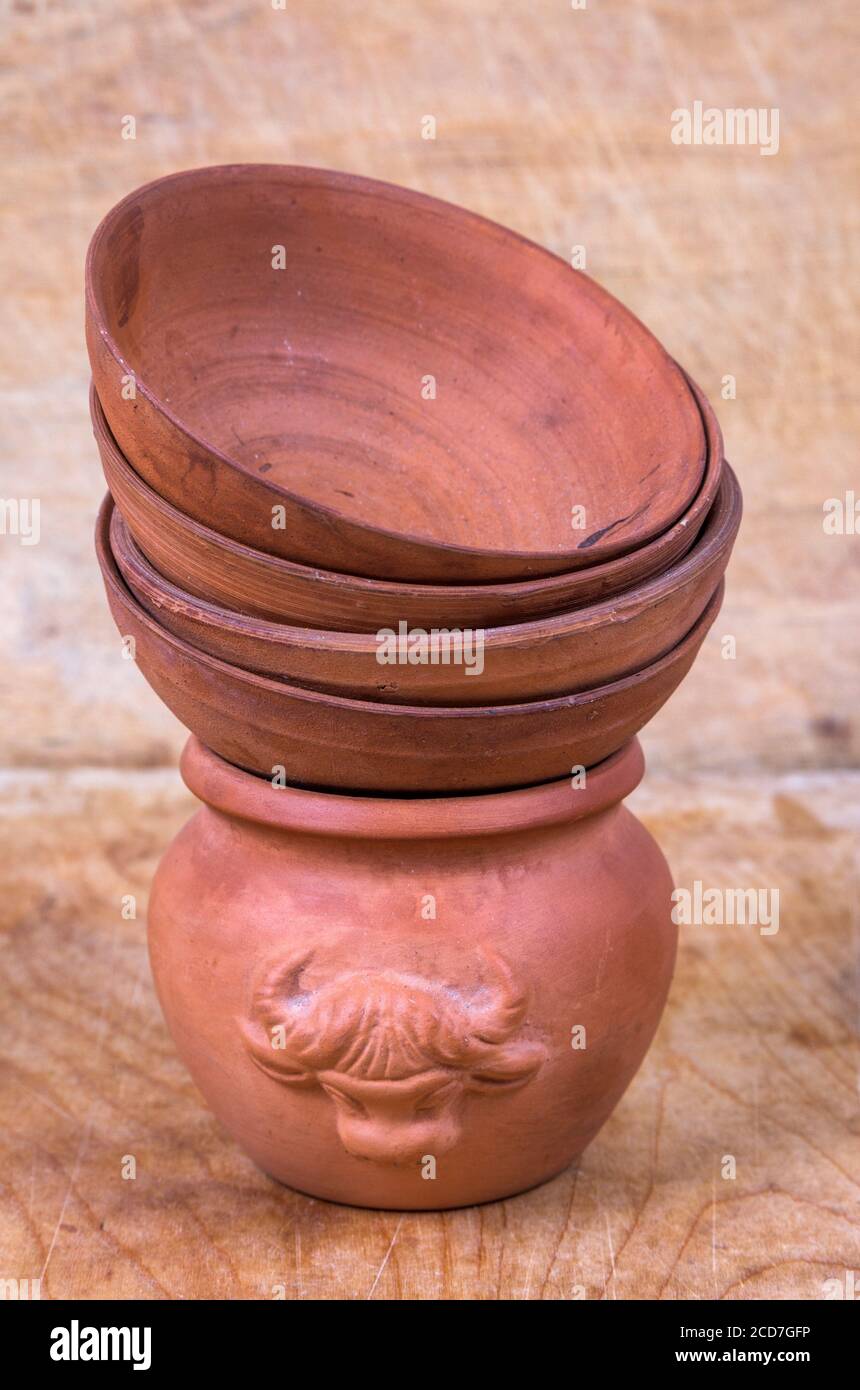 Traditional georgian clay pots hi-res stock photography and images - Alamy
