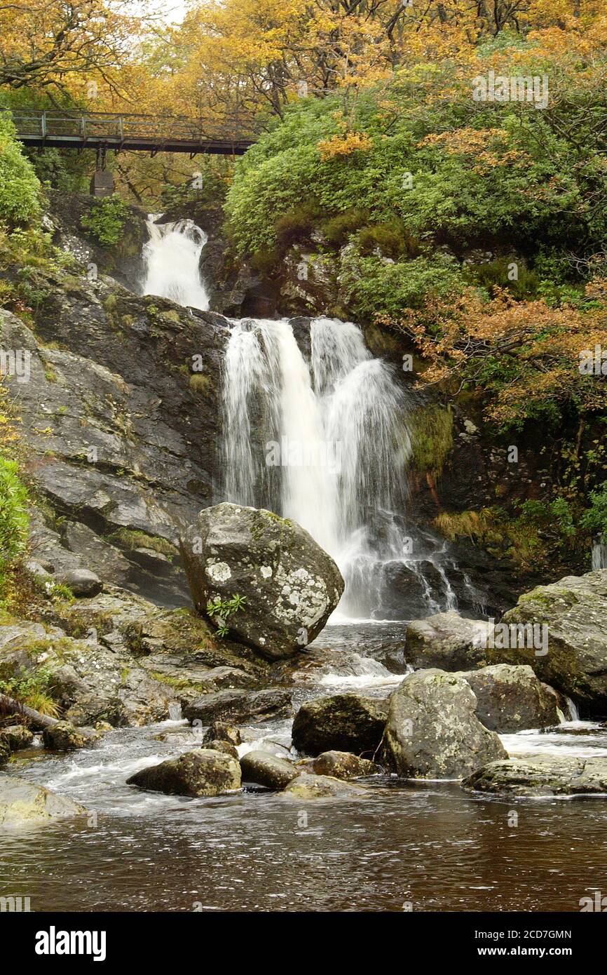 Inversnaid falls loch lomond hi-res stock photography and images - Alamy