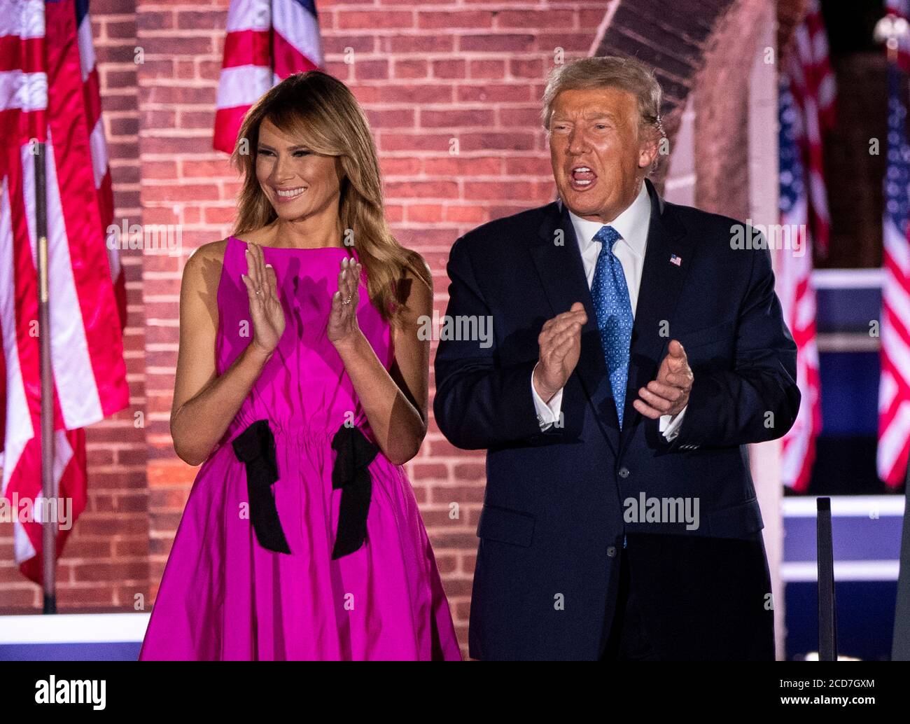 First lady melania trump at night hi-res stock photography and images ...