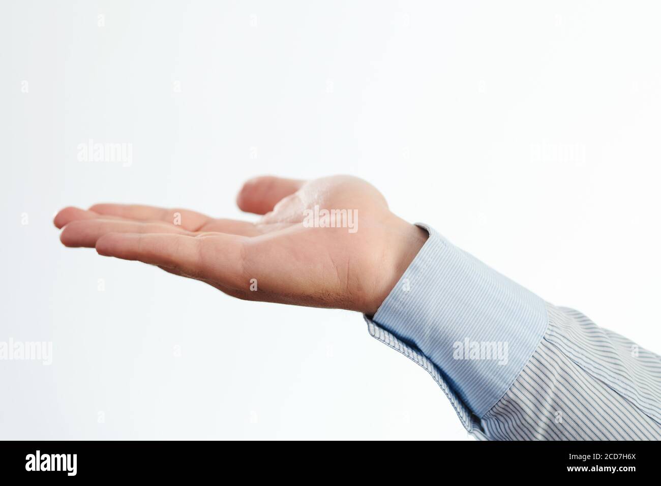 Hand Side View Palm Up