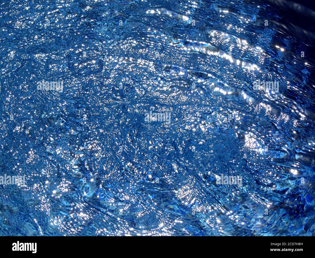 water moving in a pool under the sun Stock Photo - Alamy