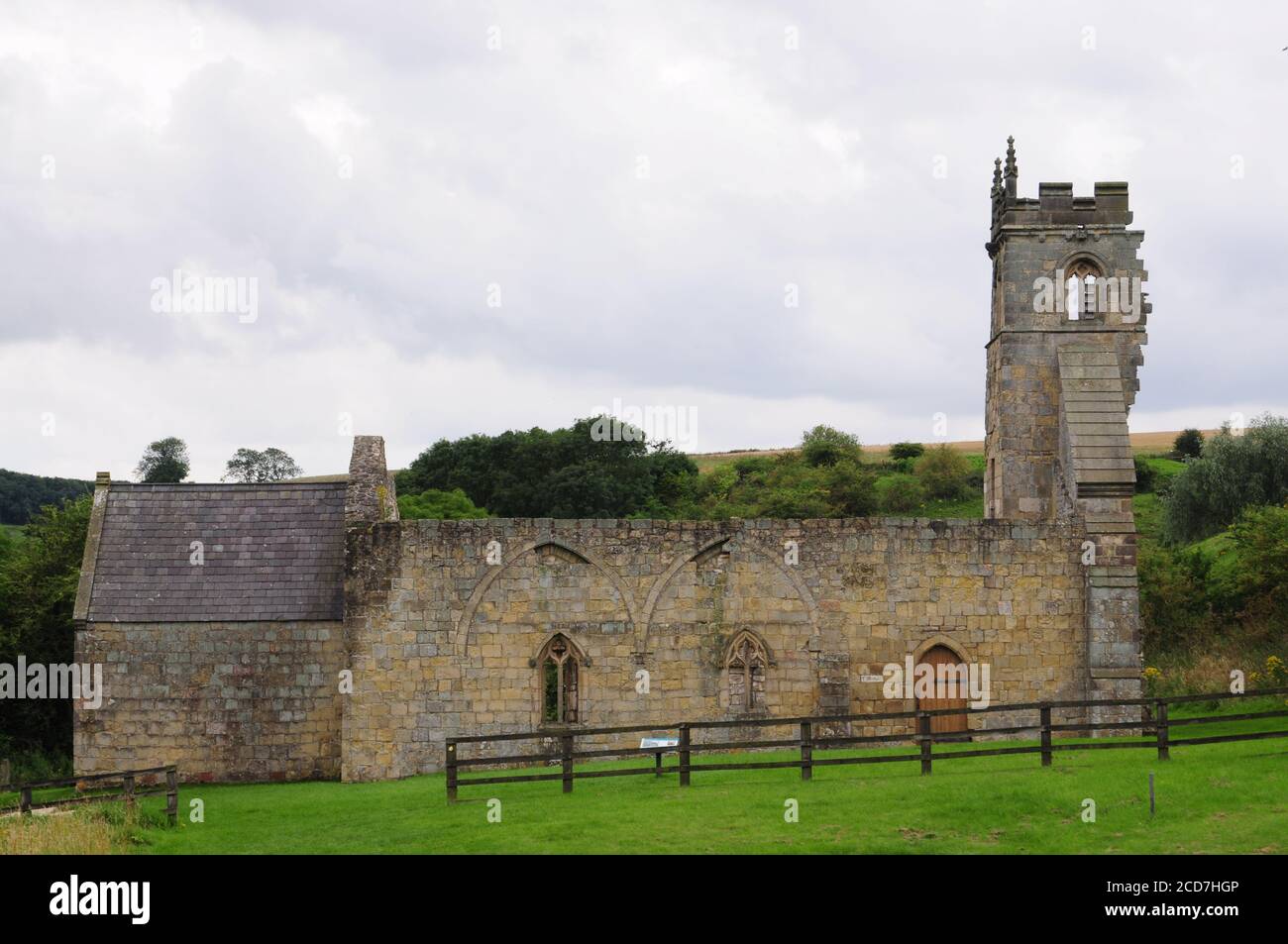 History wharram percy hi-res stock photography and images - Alamy