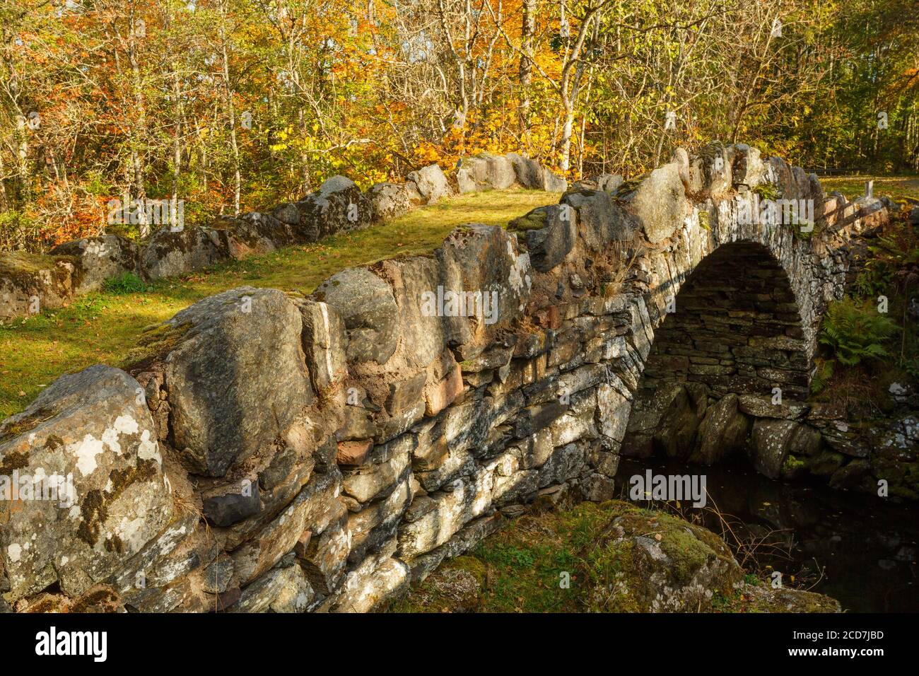 Swedish old stone bridge hi-res stock photography and images - Alamy
