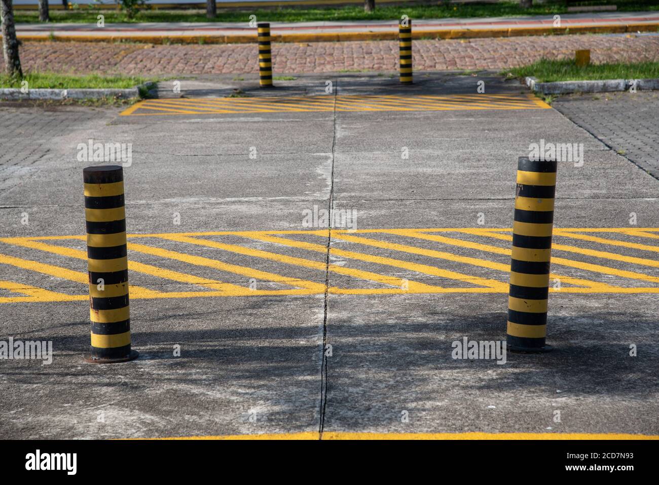 Various objects and symbols of traffic signs. Internal orientation ...