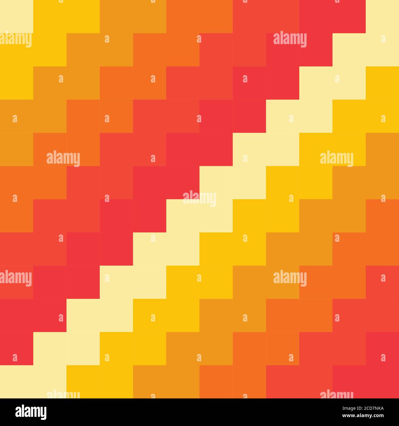 Abstract seamless background chevron pattern in shades of orange ...