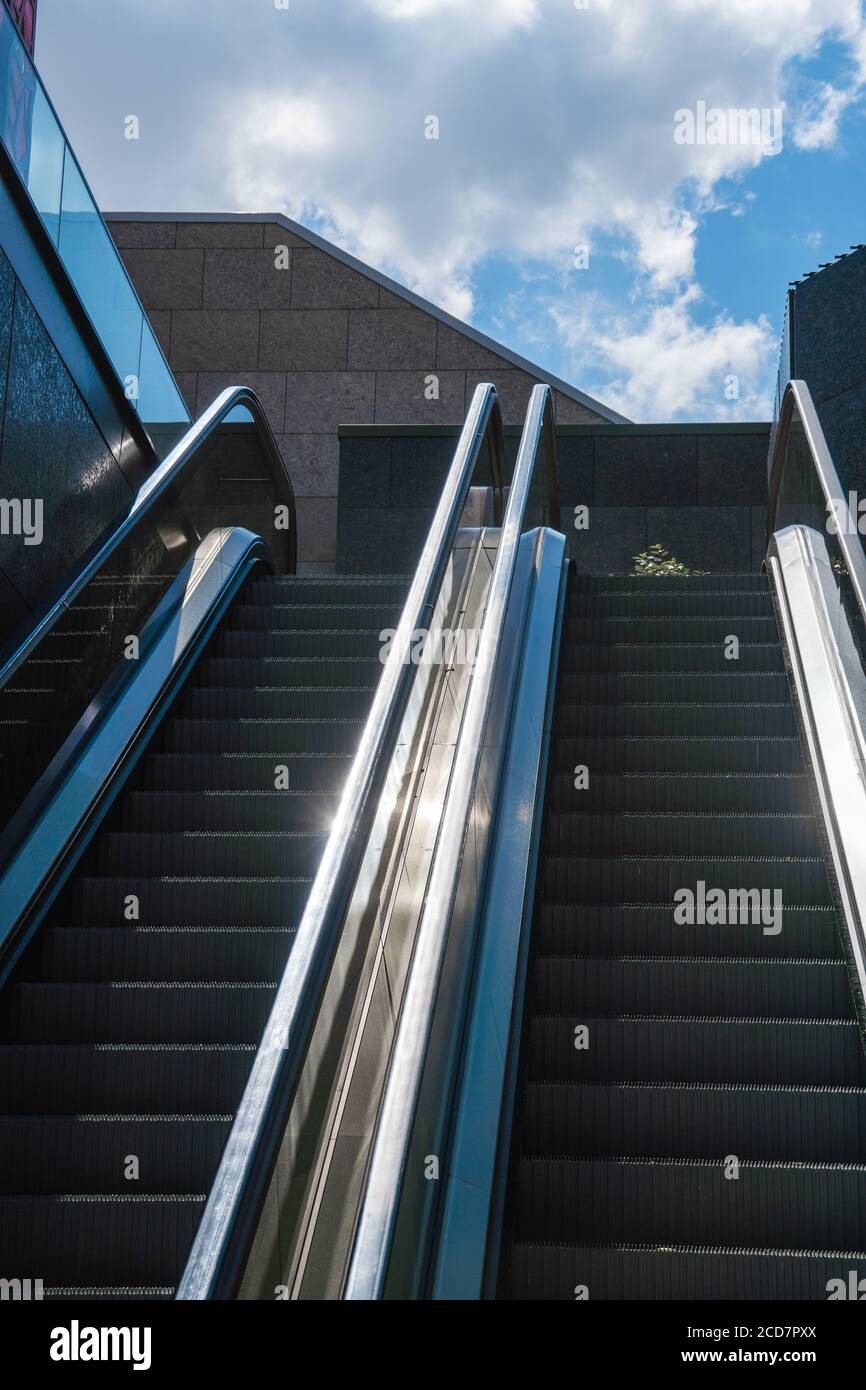 Automatic staircase design modern hi-res stock photography and images ...